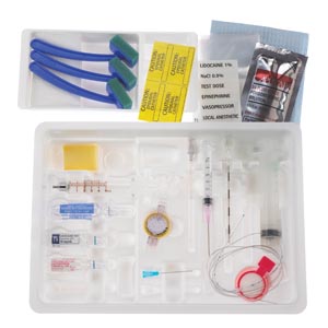 Continuous Full Epidural Tray, 17G x 3½" Tuohy Needle, 18G Closed Tip ...